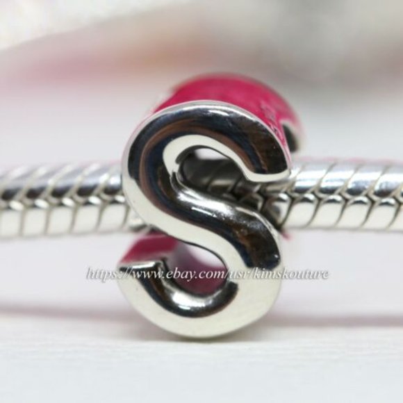 Pandora | Jewelry | Pandora Letter S Alphabet Reversible Charm 797473 ...